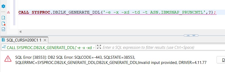 bind issue to extract DDL from DB2 11.5, but only for tables · Issue #20510 · dbeaver/dbeaver ...
