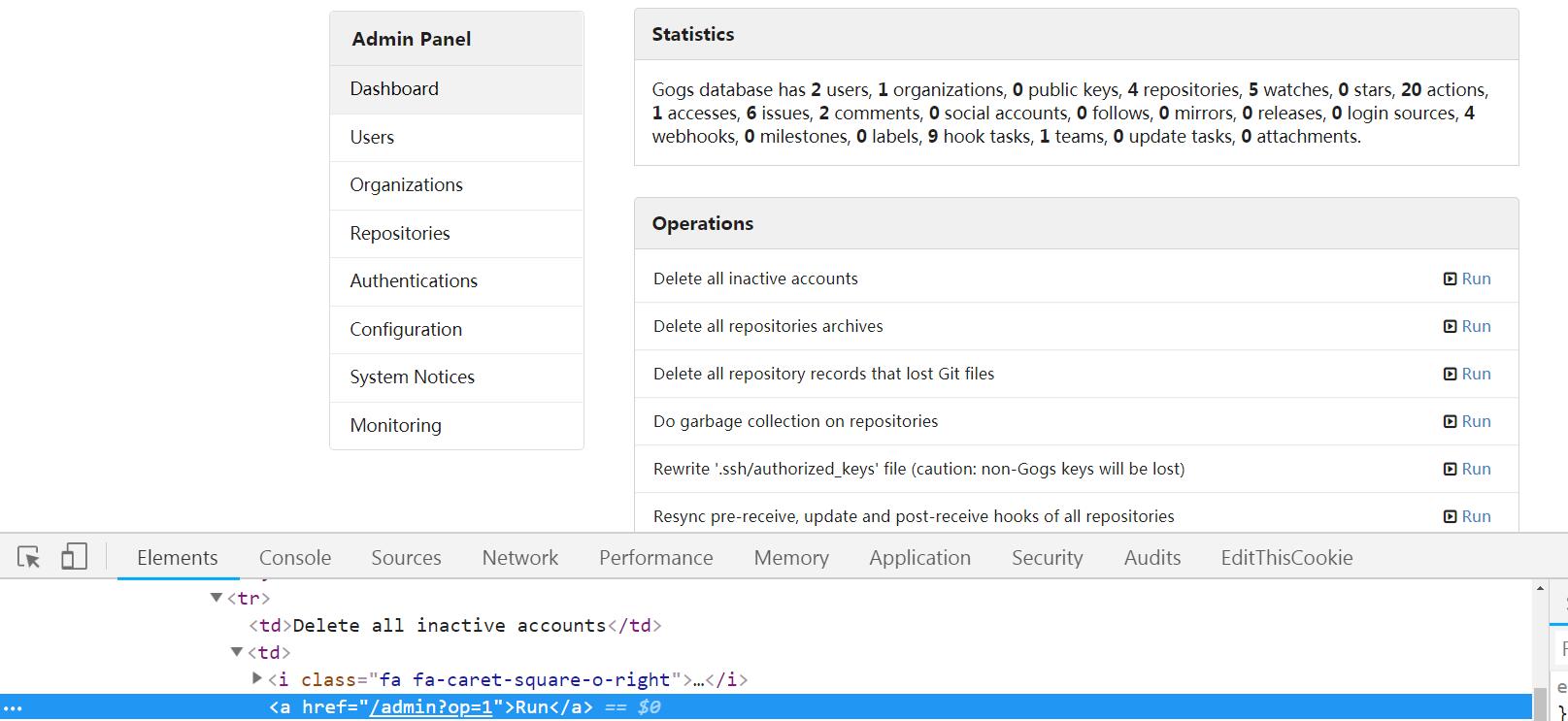 Cross-Site Request Forgery (CSRF) in admin panel · Issue #5367 · gogs/gogs · GitHub