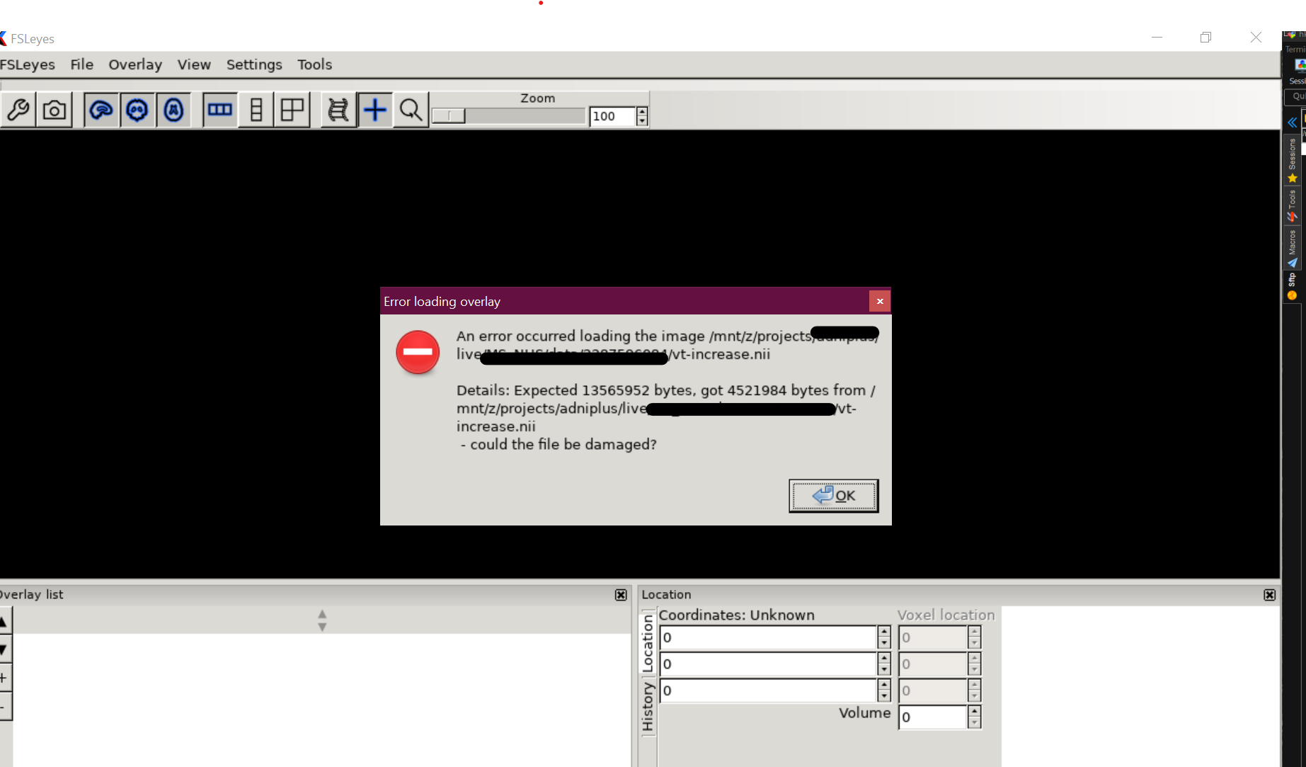 Damaged .nii output · Issue #25 · mh-cad/vistarsier · GitHub