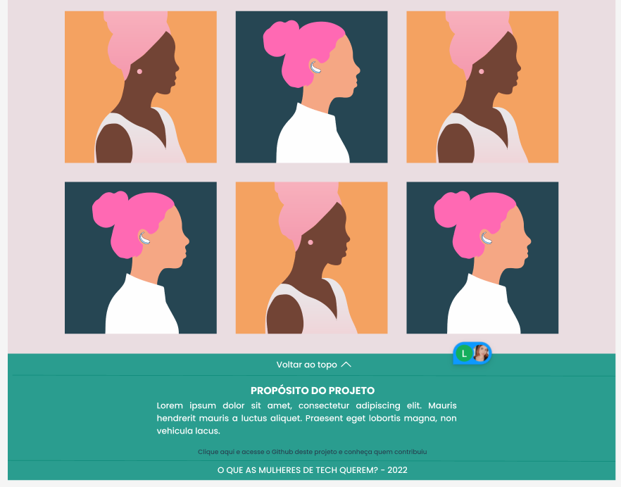 Footer · Issue #5 · Engenheira-Coelho/O-que-as-mulheres-de-tech-querem · GitHub