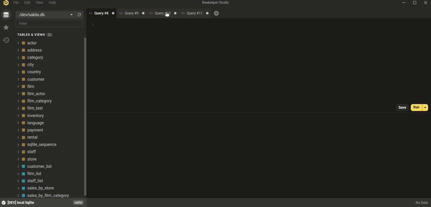 FEAT: Click to close other tabs · Issue #318 · beekeeper-studio/beekeeper-studio · GitHub