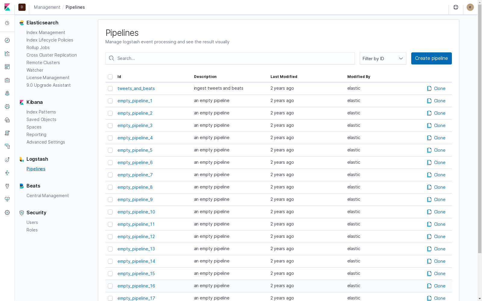 Failing Test X Pack Functional Testsx Packtestfunctionalappslogstashpipelinecreate·js