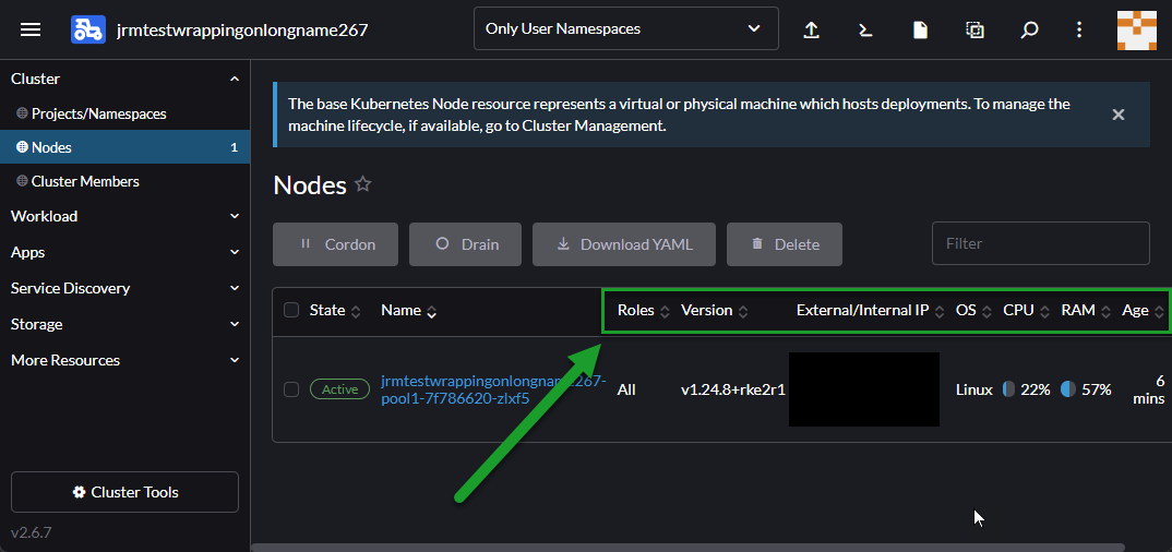 Sortable Table sort icons wrap from the column name · Issue #7264 · rancher/dashboard · GitHub