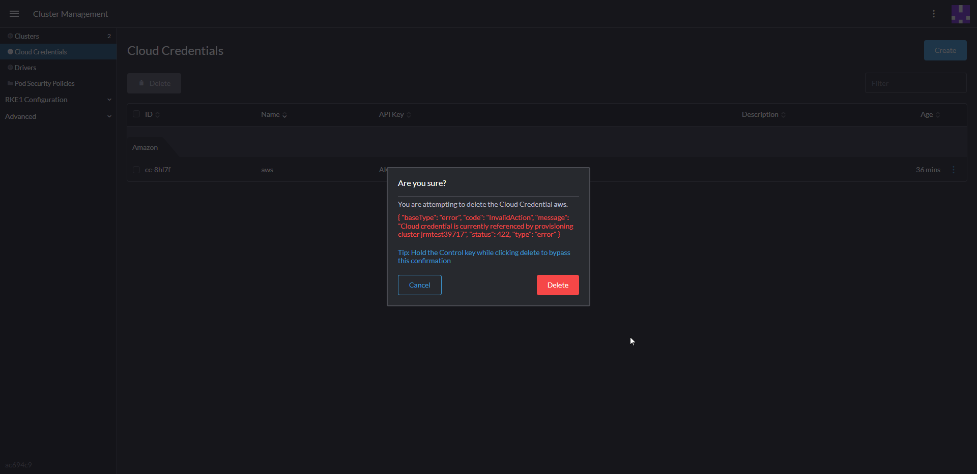 [Backport] Fix error response to return message string #7157 · Issue #7630 · rancher/dashboard ...