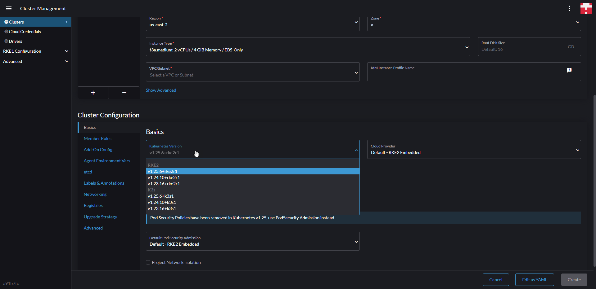 LabeledSelect: Displayed label does not update with options · Issue #8149 · rancher/dashboard ...