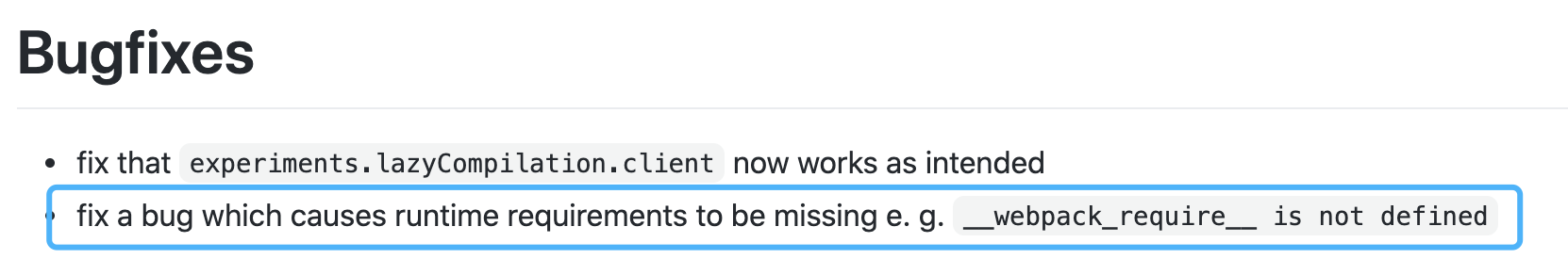 webpack5.20.0修复了runtimechunk: 'single'的问题。 · Issue #69 · empjs/emp · GitHub