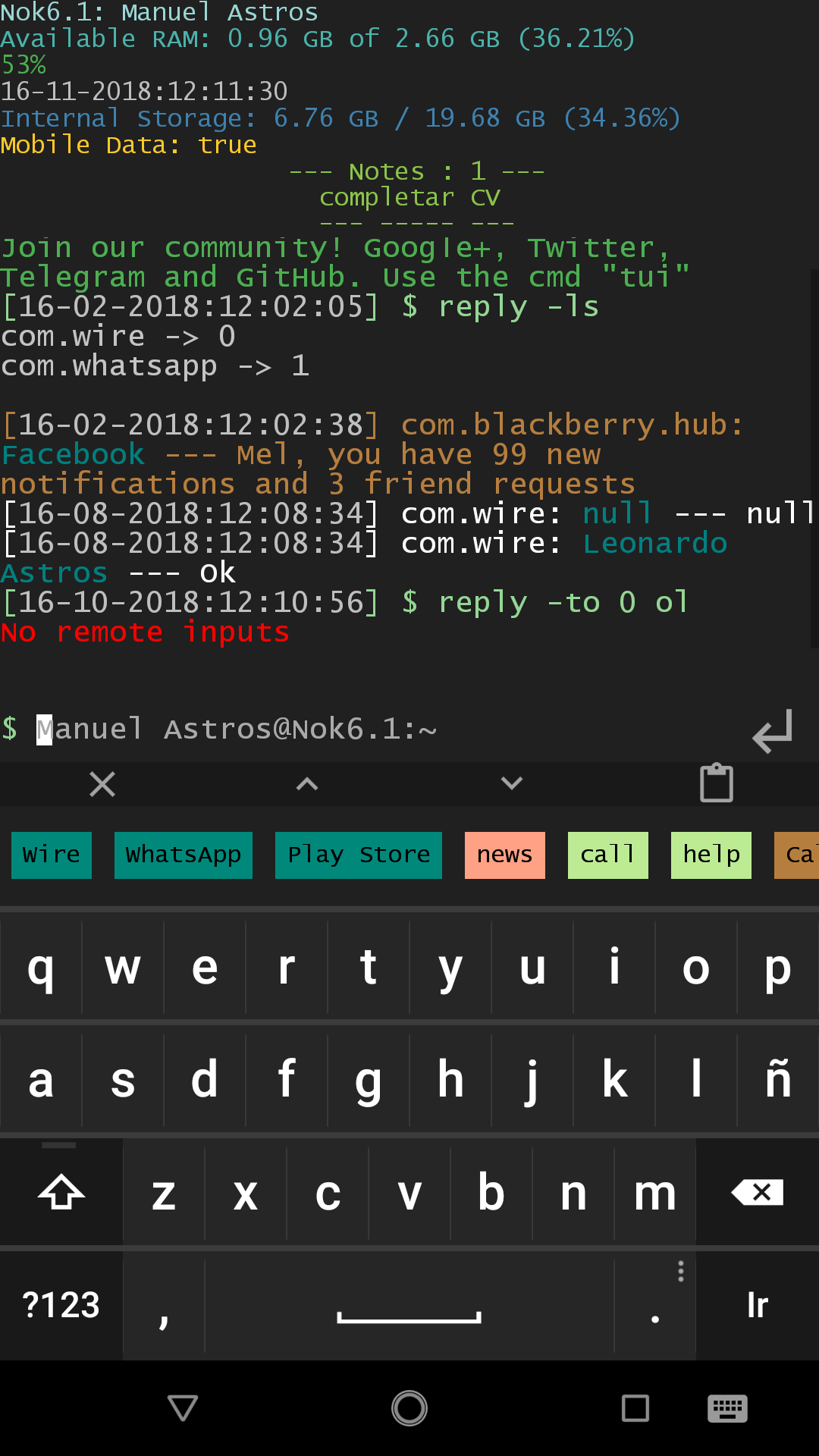 Wire: No remote inputs · Issue #217 · fandreuz/TUI-ConsoleLauncher · GitHub