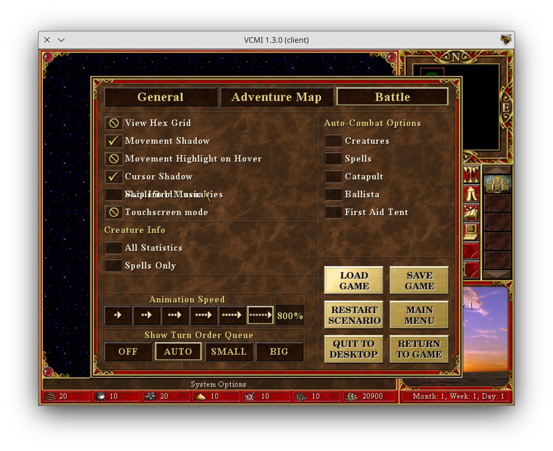 Buggy setting window: overlapping · Issue #2124 · vcmi/vcmi · GitHub