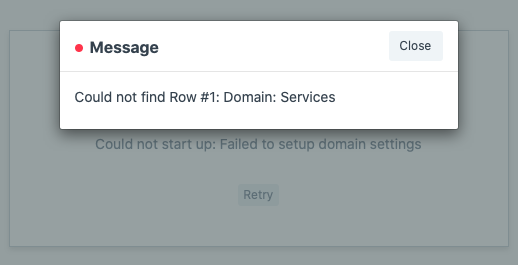 Setup Wizard Domain Service not found · Issue #23693 · frappe/erpnext ...