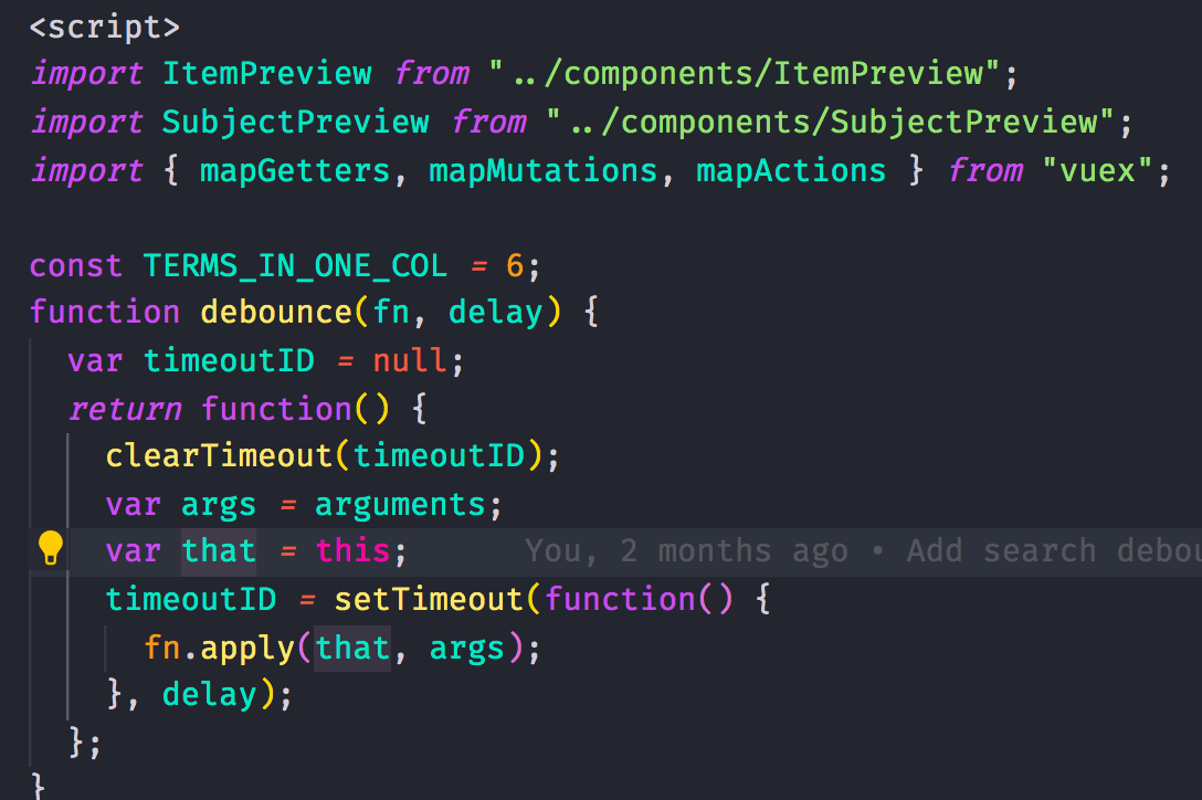 Syntax Highlight breaks Bracket Pair Colorizer 2 · Issue #141 · vuedx/languagetools · GitHub