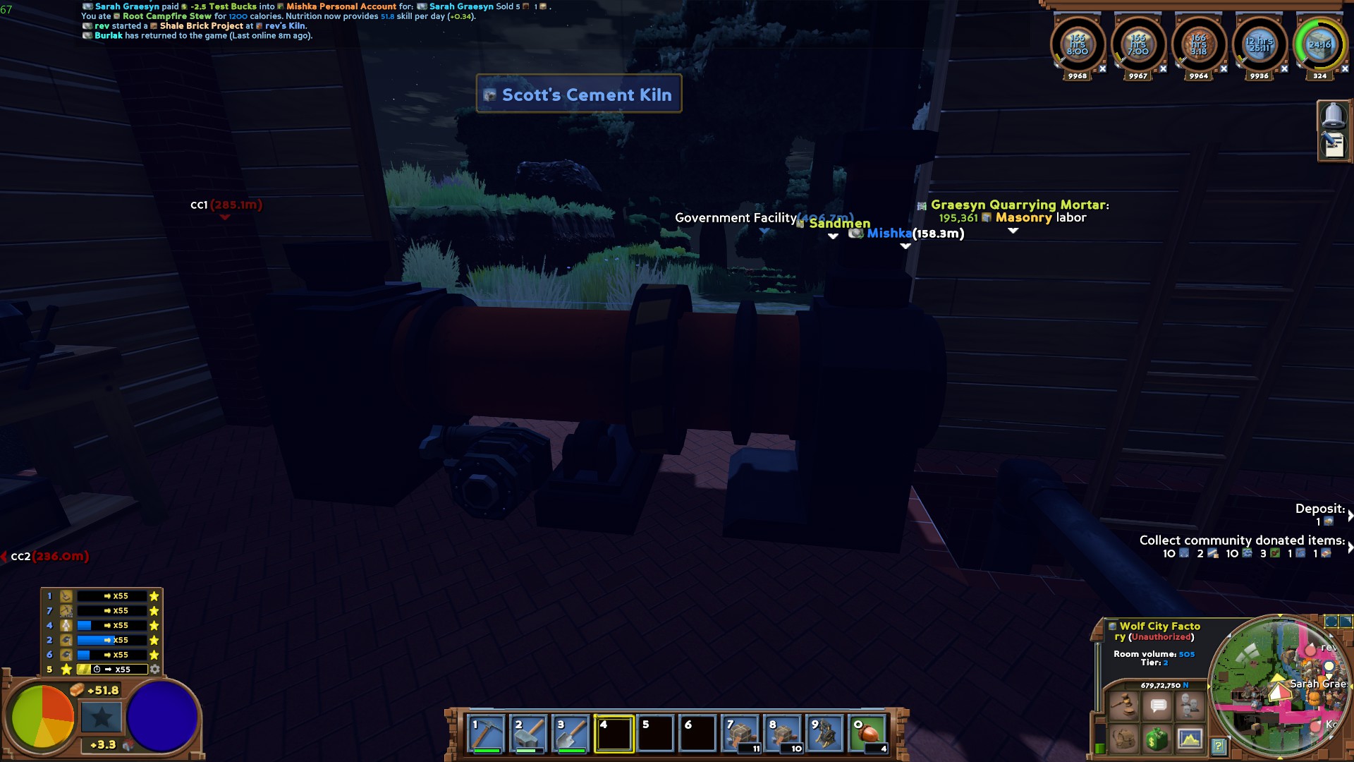 [9.0 Staging - 1480] Weird FPS Drops when driving Steam Truck · Issue #15286 · StrangeLoopGames ...