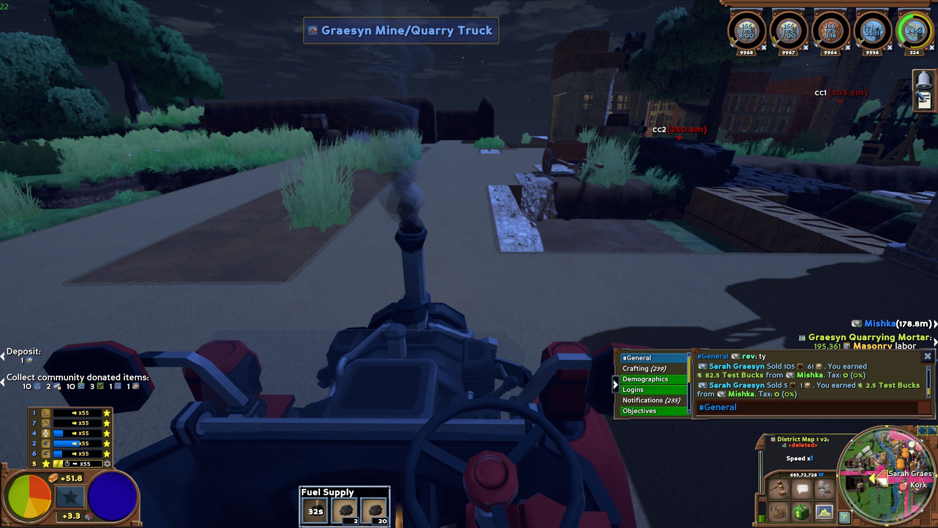 90 Staging 1480 Weird Fps Drops When Driving Steam Truck · Issue 15286 · Strangeloopgames