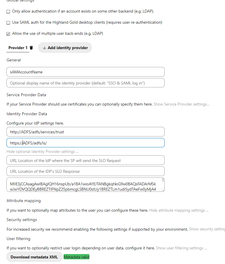 ADFS Account not provisioned · Issue #718 · nextcloud/user_saml · GitHub