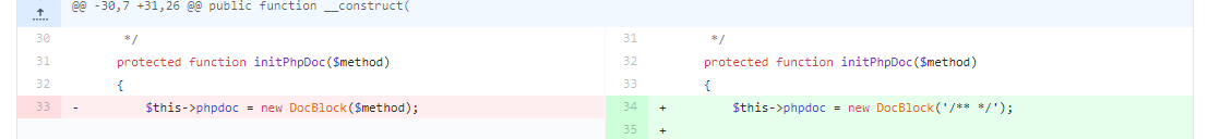 Macro docblock regression: empty docblock · Issue #1099 · barryvdh/laravel-ide-helper · GitHub