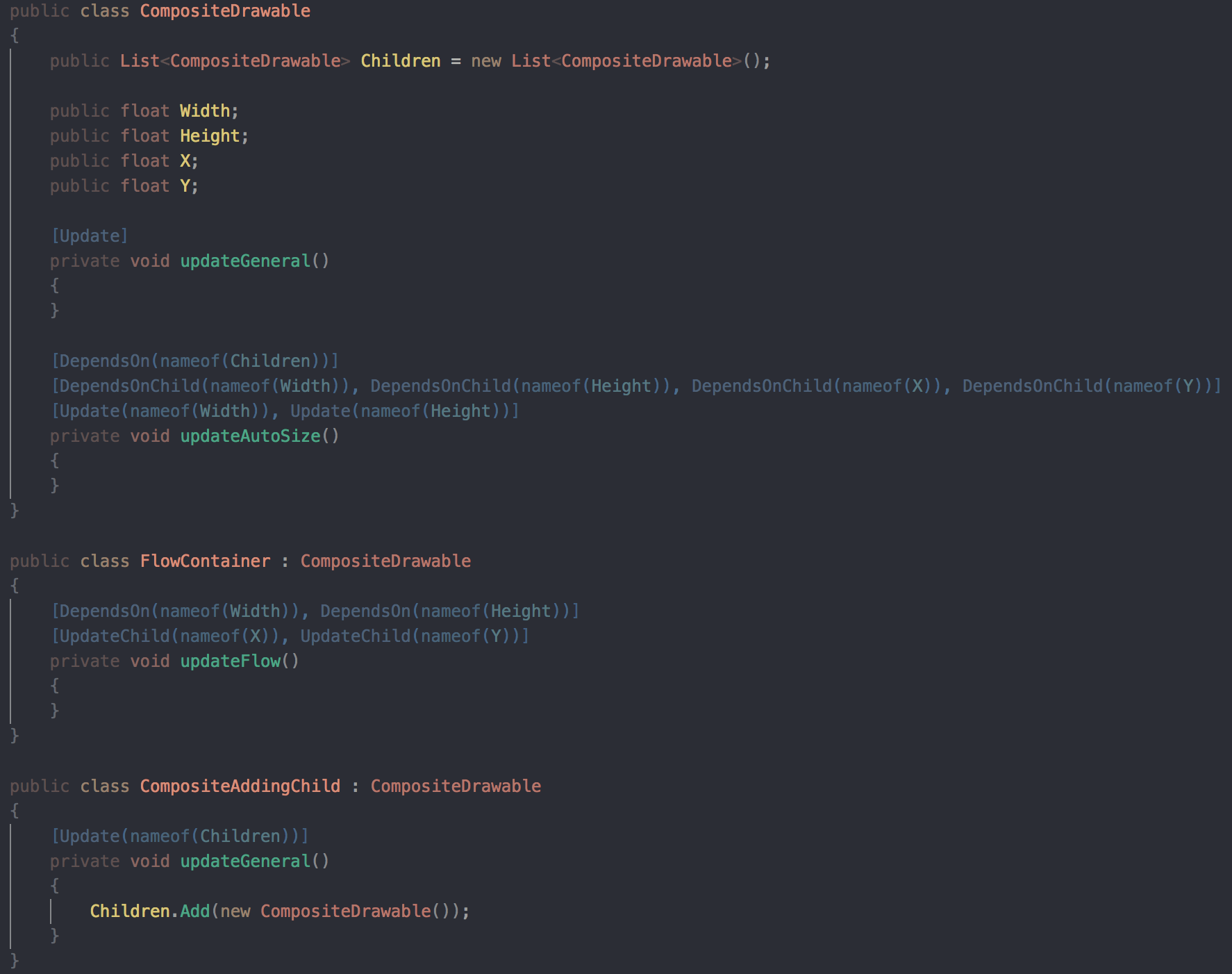 Figure out an approach to resolving Update ordering · Issue #1665 · ppy/osu-framework · GitHub