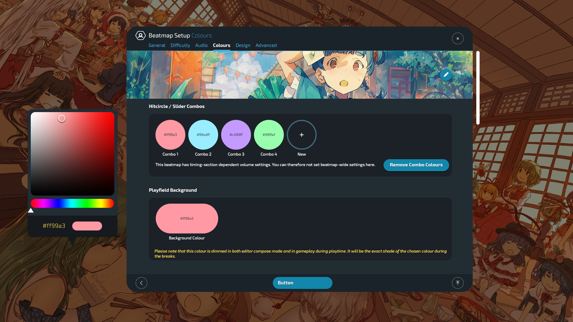 Song setup screen implementation in the editor · Issue #2434 · ppy/osu ...