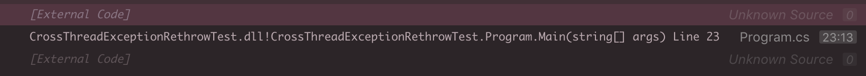 ExceptionDispatchInfo.Throw() restores the wrong debugger call stack · Issue #13435 · dotnet ...