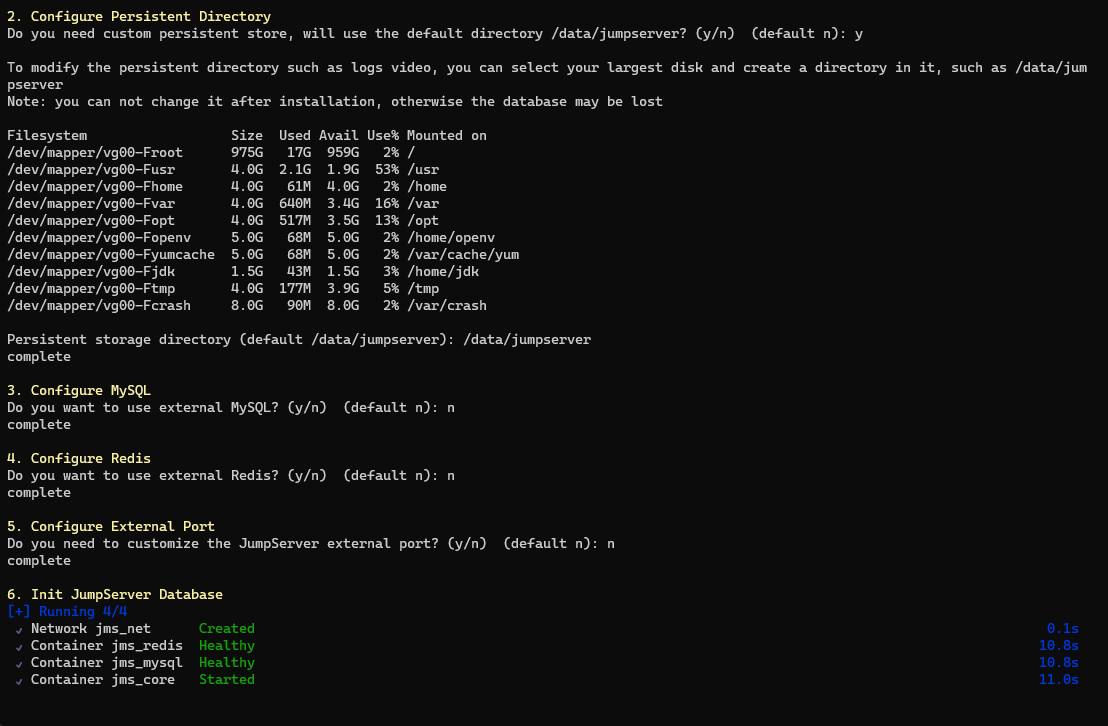 [Question] v3.4.1 安装报错 · Issue #10854 · jumpserver/jumpserver · GitHub