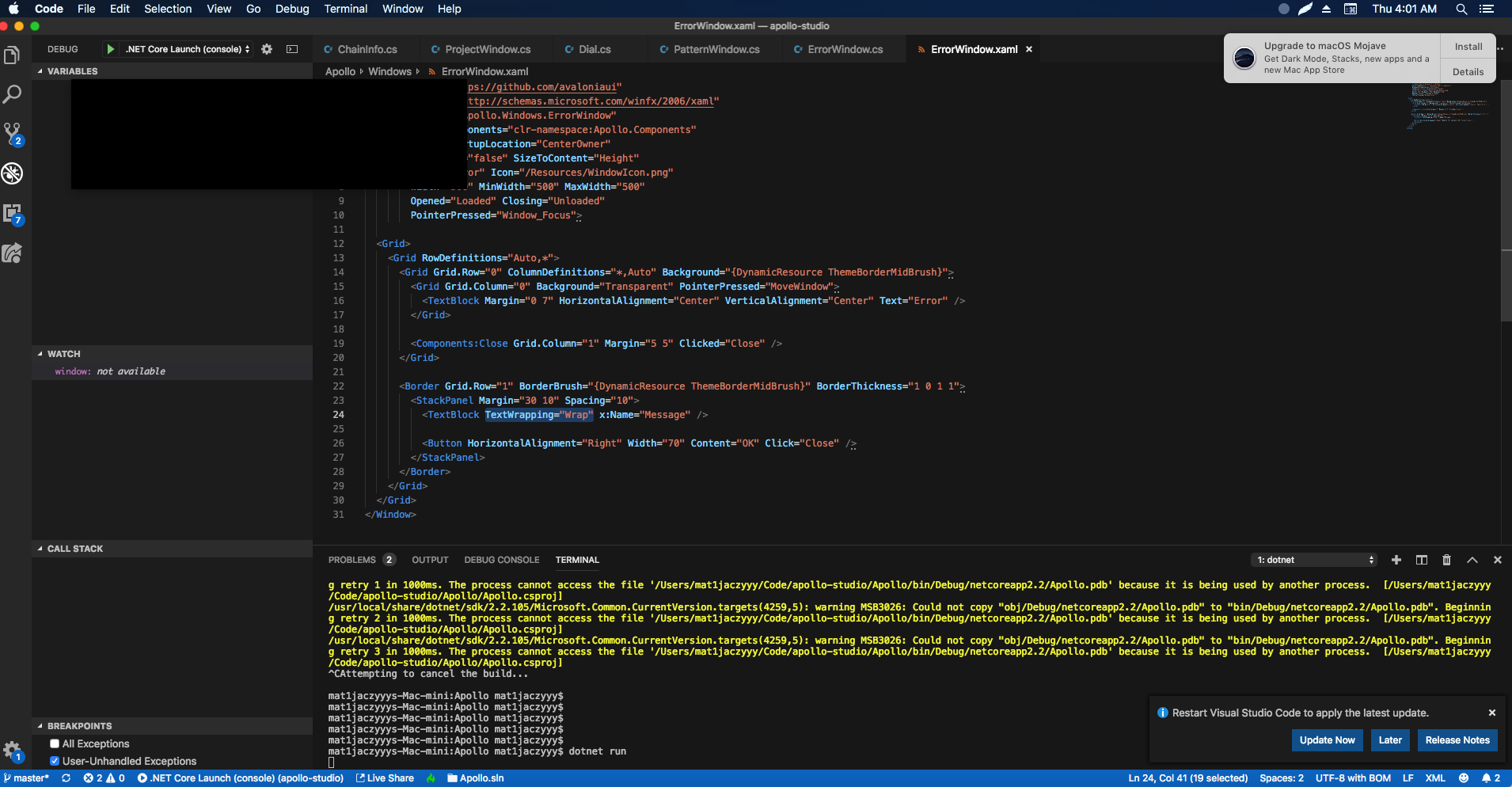 TextWrapping="Wrap" breaks rendering on macOS · Issue #2671 ...
