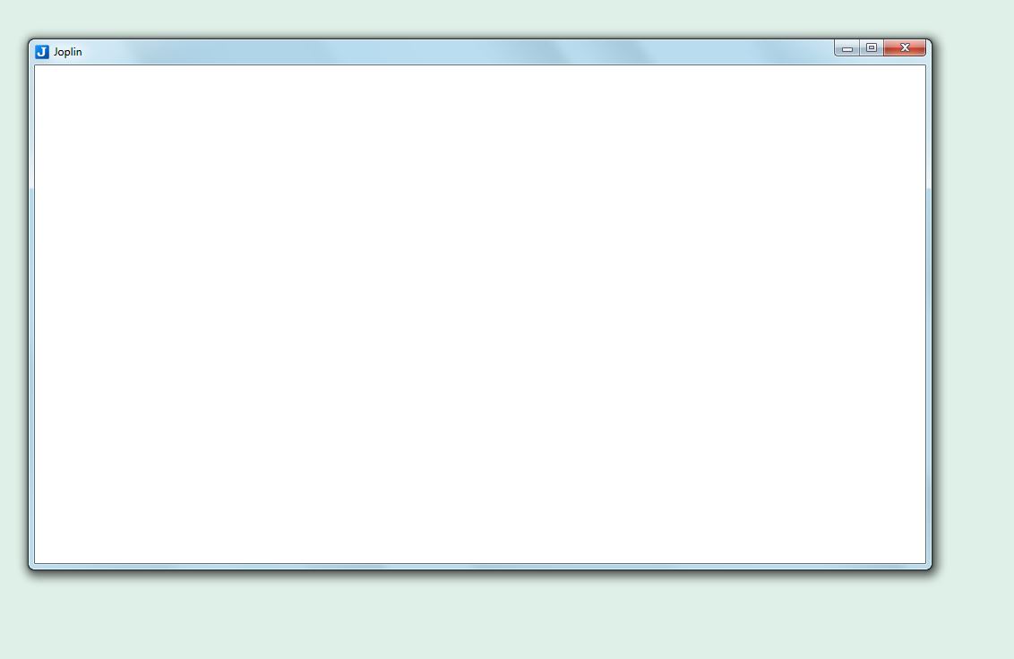 not working on W7 after updating · Issue #1297 · laurent22/joplin · GitHub