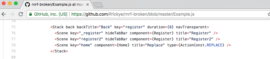 hideTabBar is broken when used in nested stacks/scenes · Issue #3197 · aksonov/react-native ...