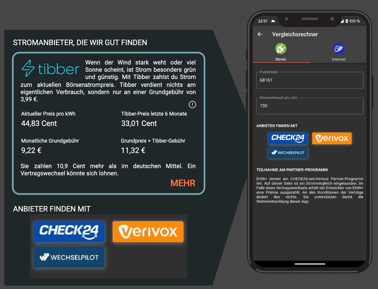 [Sync] Tibber Vertrag und Strompreise · Issue #3 · ehwplus/app-backlog · GitHub