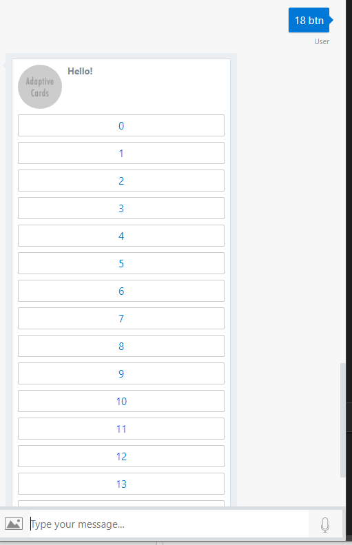 There Is A Limit In The Actions Per Card · Issue 952 · Microsoft Botframework Webchat · Github
