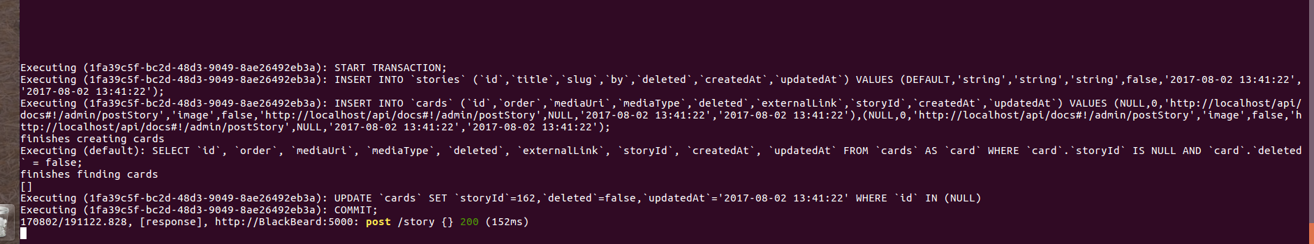 FindAll not returning anything after running bulkcreate · Issue #8052 · sequelize/sequelize · GitHub