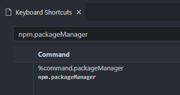`npm.packageManager` command name is not localized · Issue #134855 ...