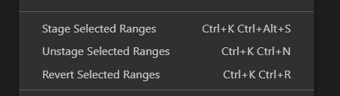 do we have any git extension can commit a few lines changed in a file ...