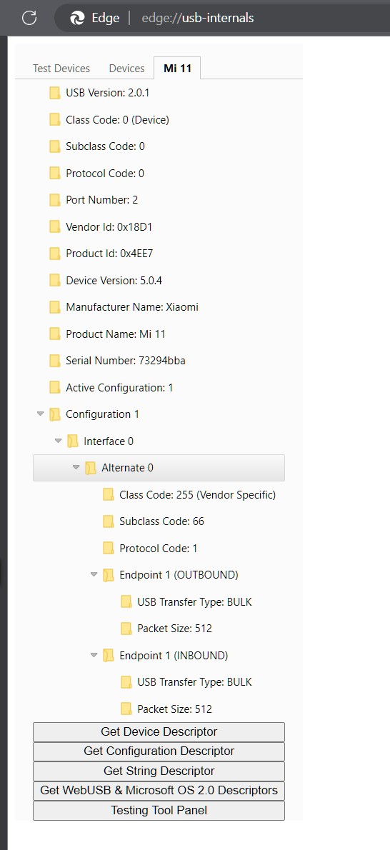 Unable to claim interface on ChromeOS · Issue #461 · yume-chan/ya-webadb · GitHub