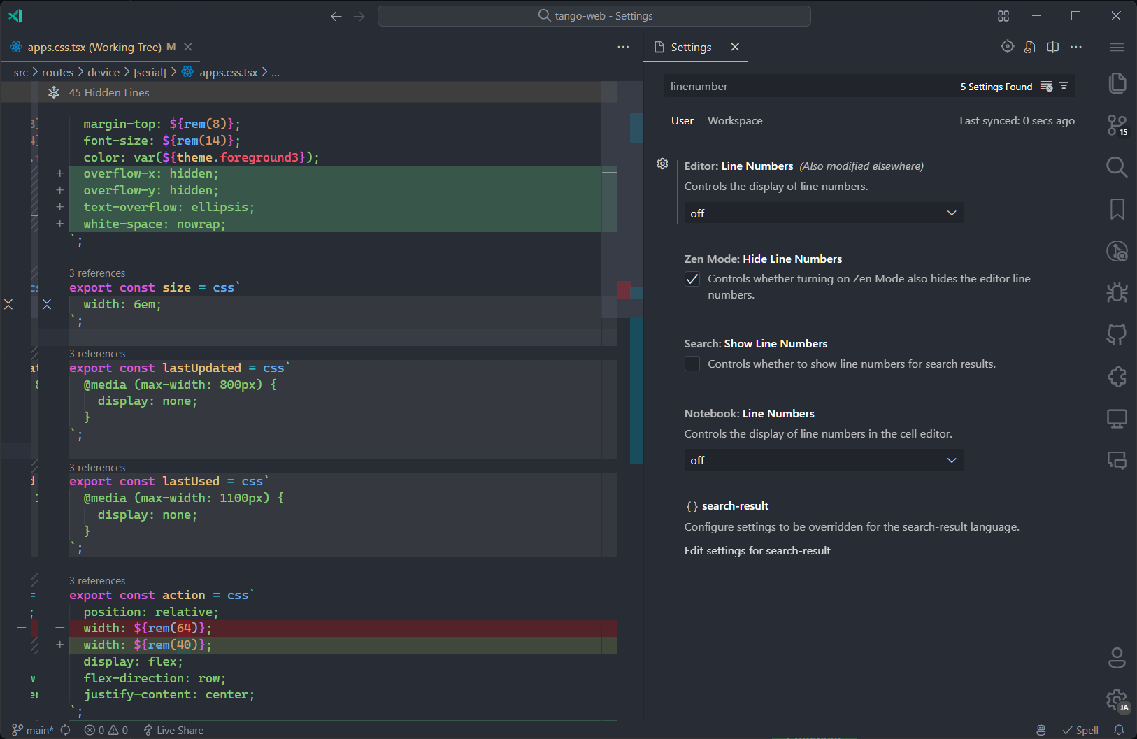Suggestion: collapse unchanged regions in diff · Issue #3562 ...