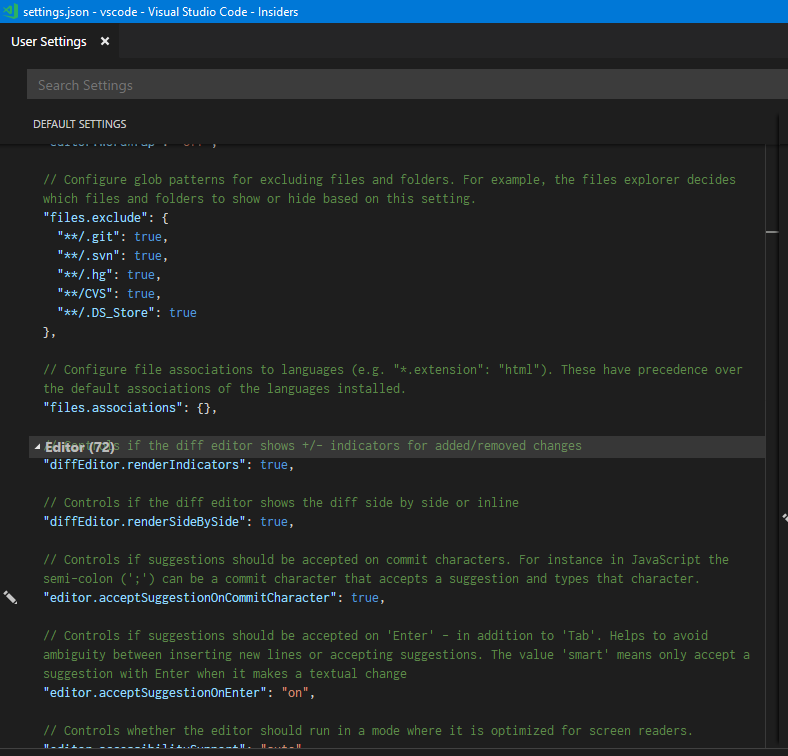 Settings group header is not correctly rendered · Issue #38769 ...