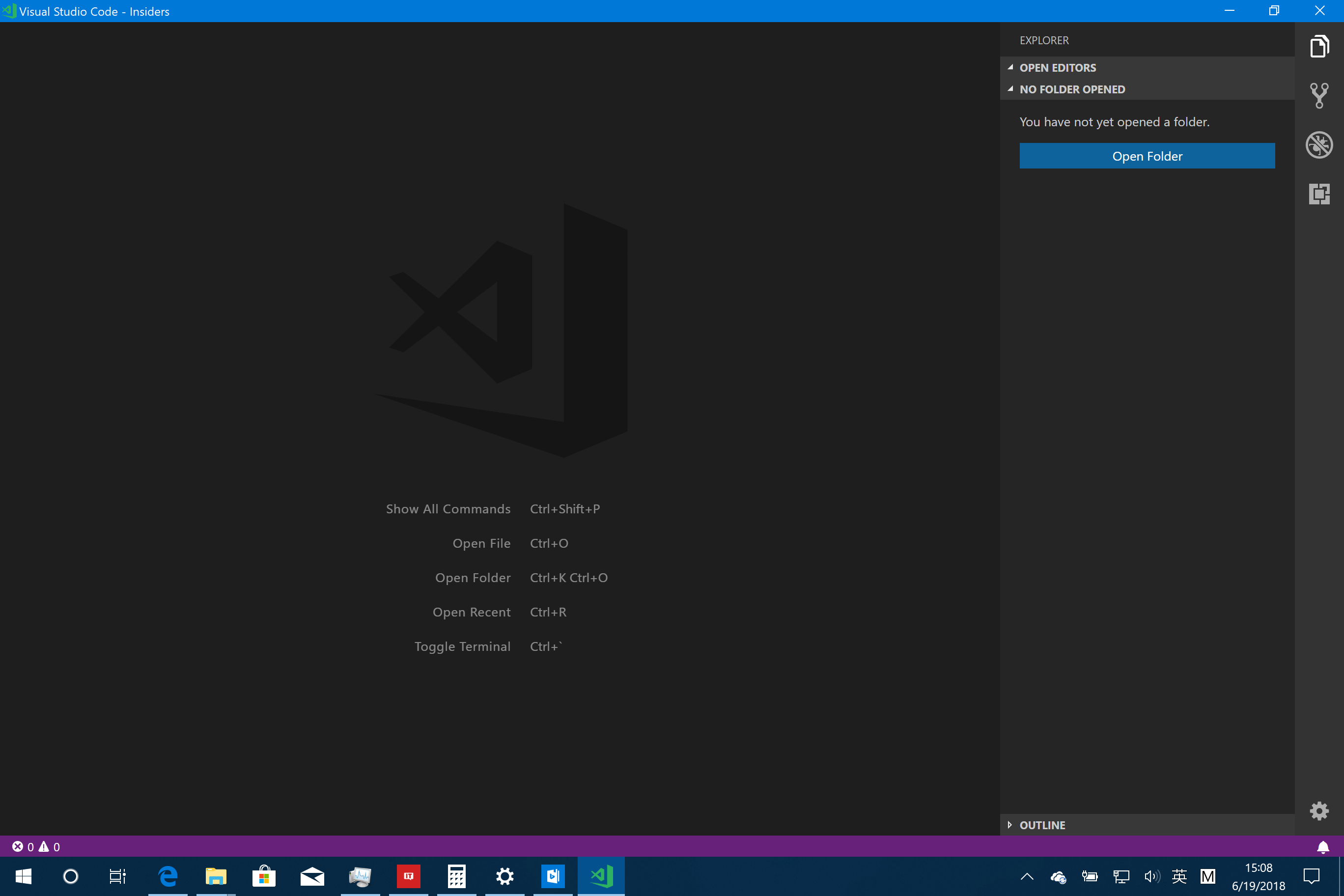 With custom titlebar, window title is disappeared when launch without workspace · Issue #52271 ...
