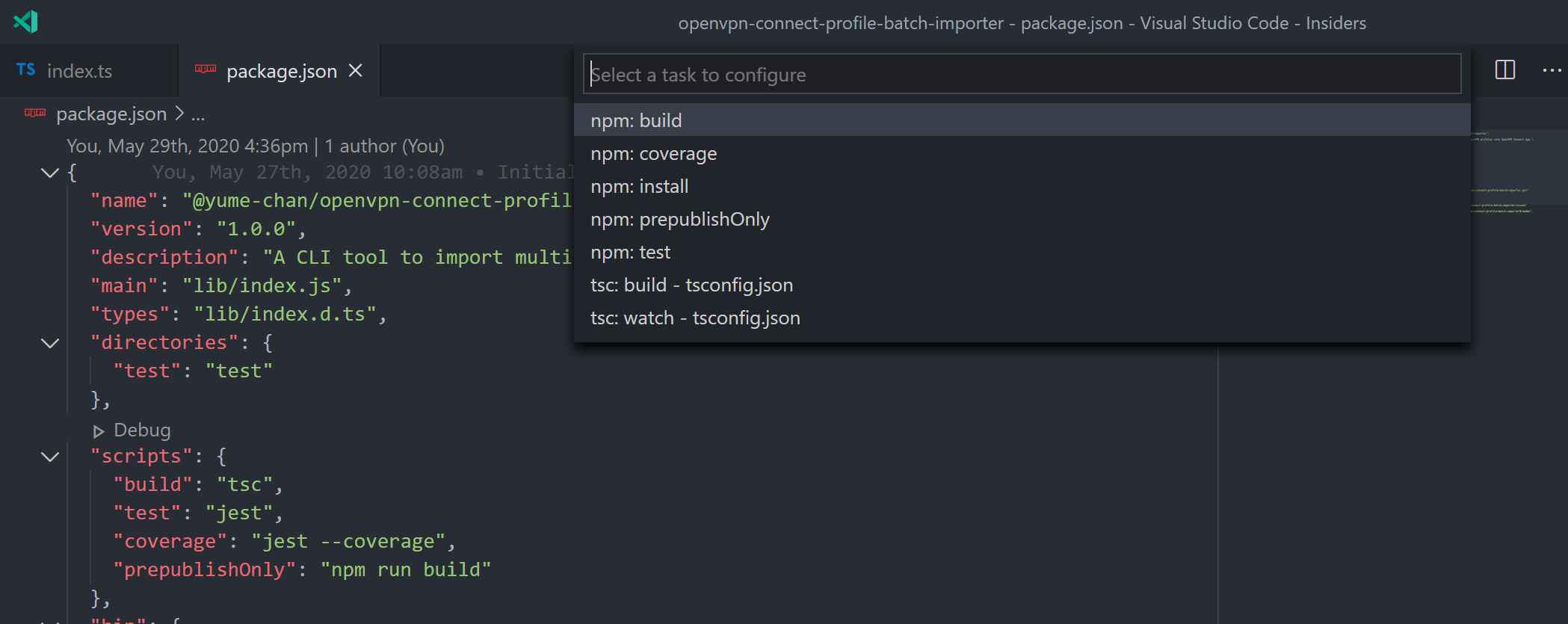 Ex Bloccare Indurre Visual Studio Run Npm Commands Dinamico Spiegazzato