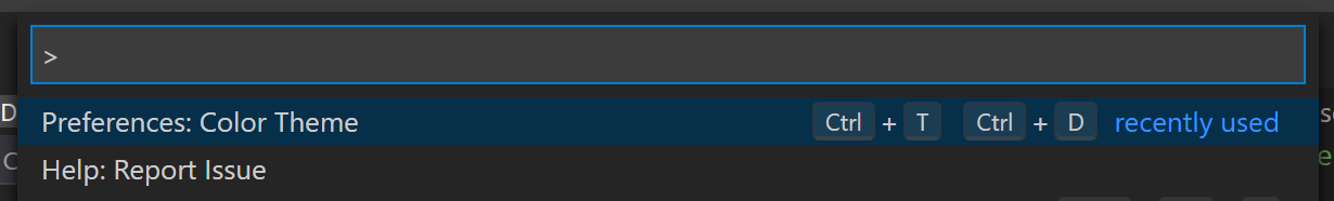 Command Palette Should Not Show Keybinding With Args · Issue 100830 · Microsoftvscode · Github