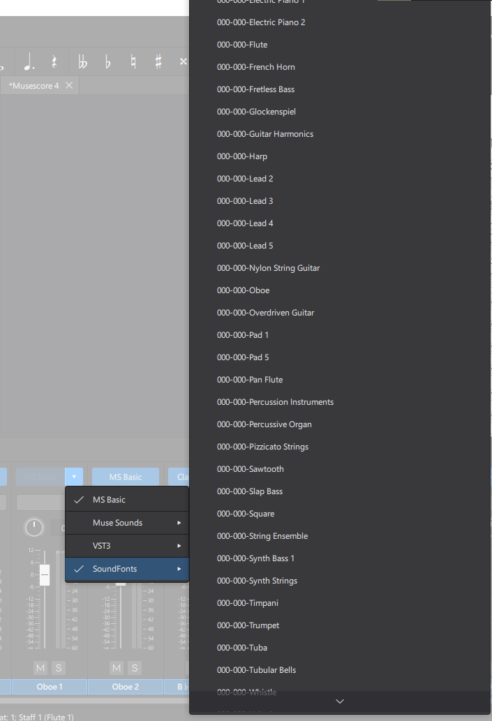 Trying to use a hundreds soundfonts results in a hang (directory with a lot of sf2 / sf3 files ...