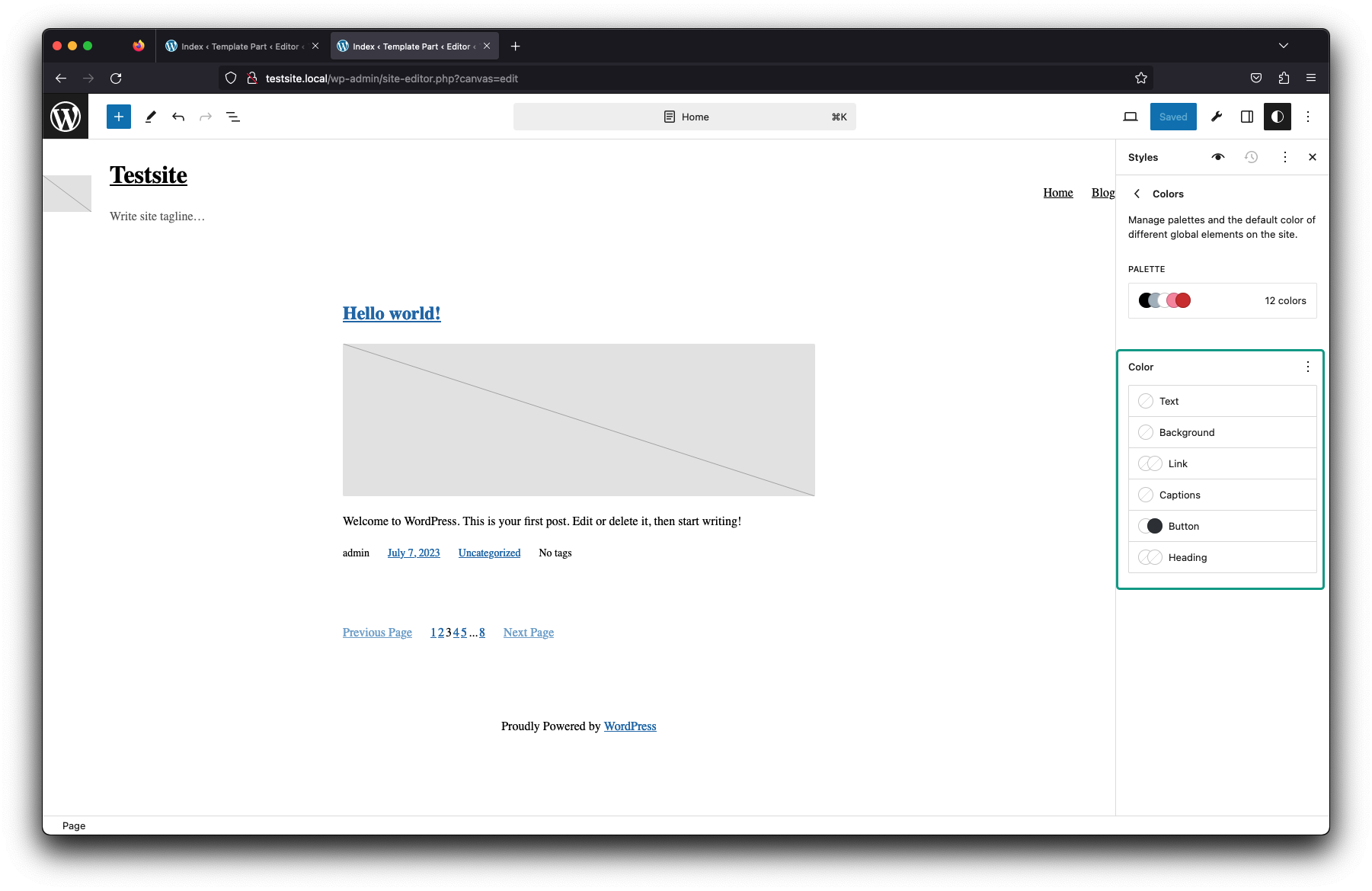 Global Styles Please Add An Option For Adding Custom Color Tokens The Defaults Are Not Enough