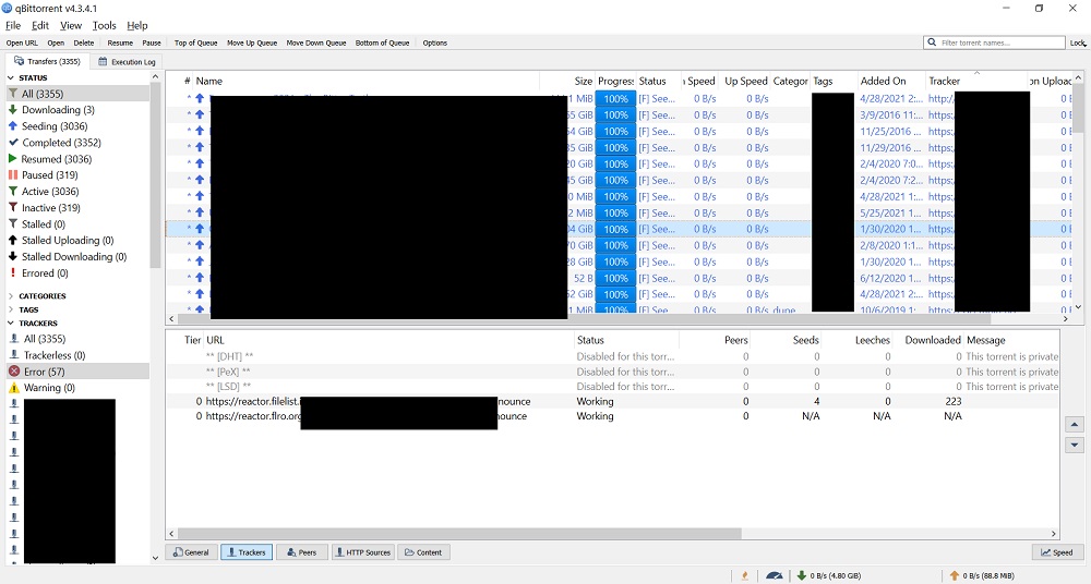 Working trackers show under Error tab · Issue #15060 · qbittorrent ...