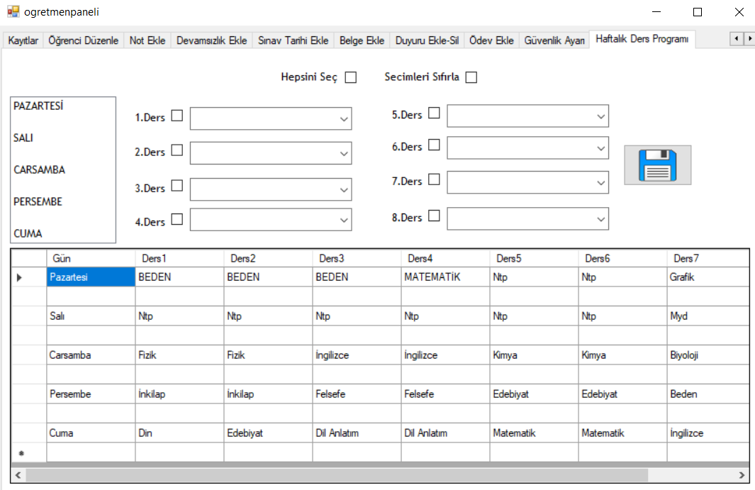 GitHub - SemihGul5/e-okul_clone