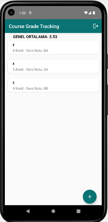 GitHub - SemihGul5/Coursegradetracking