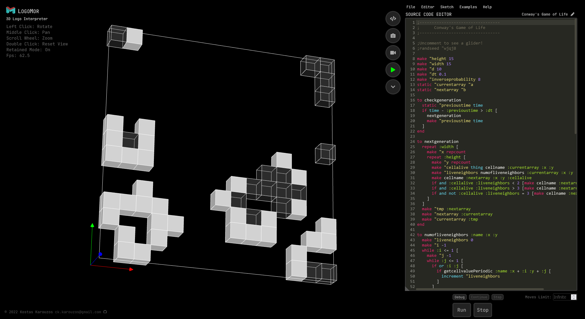 GitHub - kostasKar/logoMor: Logo interpreter and visualizer with enhancements