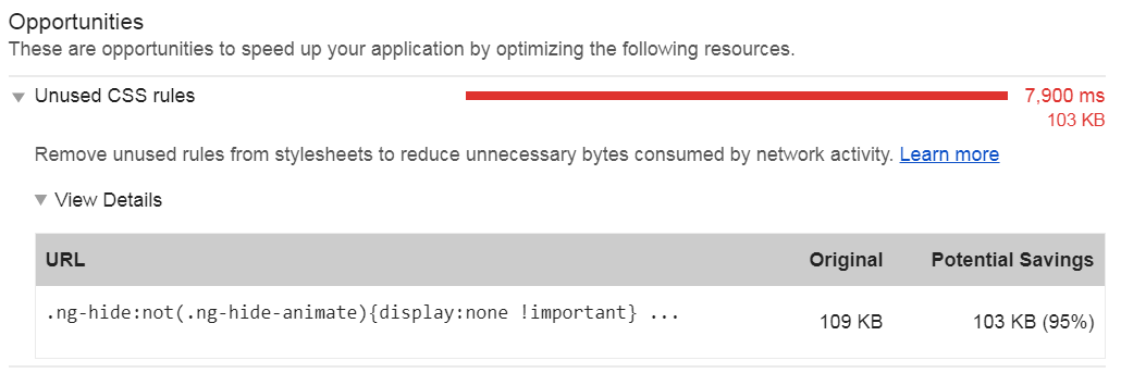 Unused CSS should more clearly identify a style as inline · Issue #5626 · GoogleChrome ...