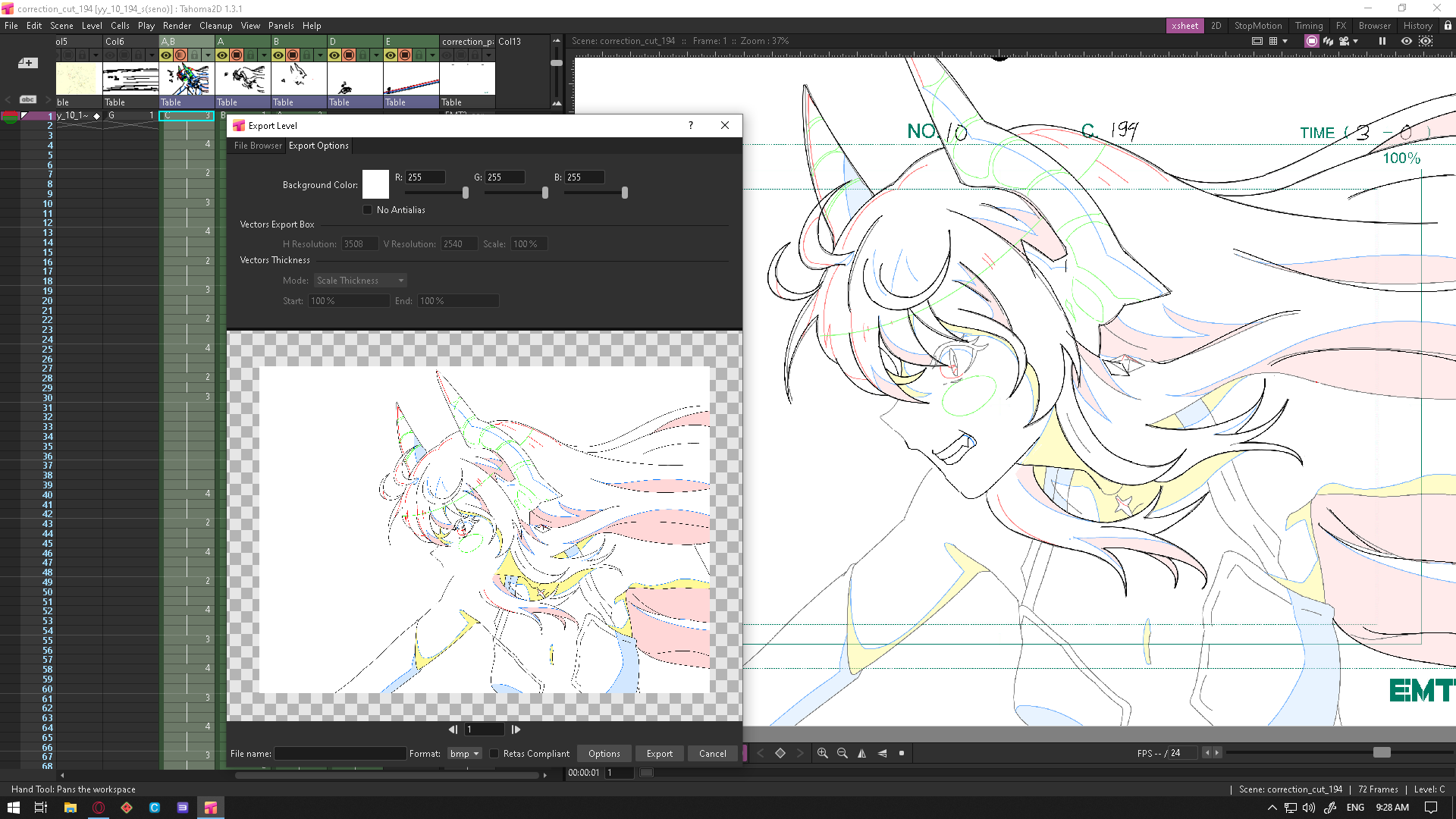 Japanese Template Render · Issue #4881 · opentoonz/opentoonz · GitHub