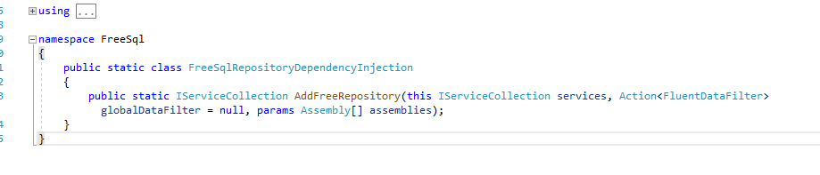 AddFreeRepository方法assemblies参数有什么用呢？ · Issue #134 · dotnetcore/FreeSql · GitHub