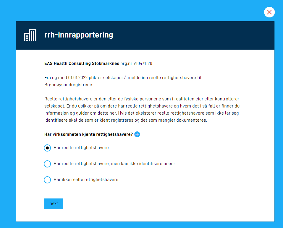 Reelle rettighetshavere · Issue #1 · Altinn/app-migration · GitHub