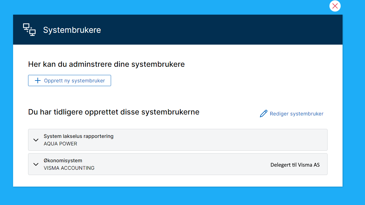 Create Functionality for managing system users for organizations · Issue #2 · Altinn/altinn ...