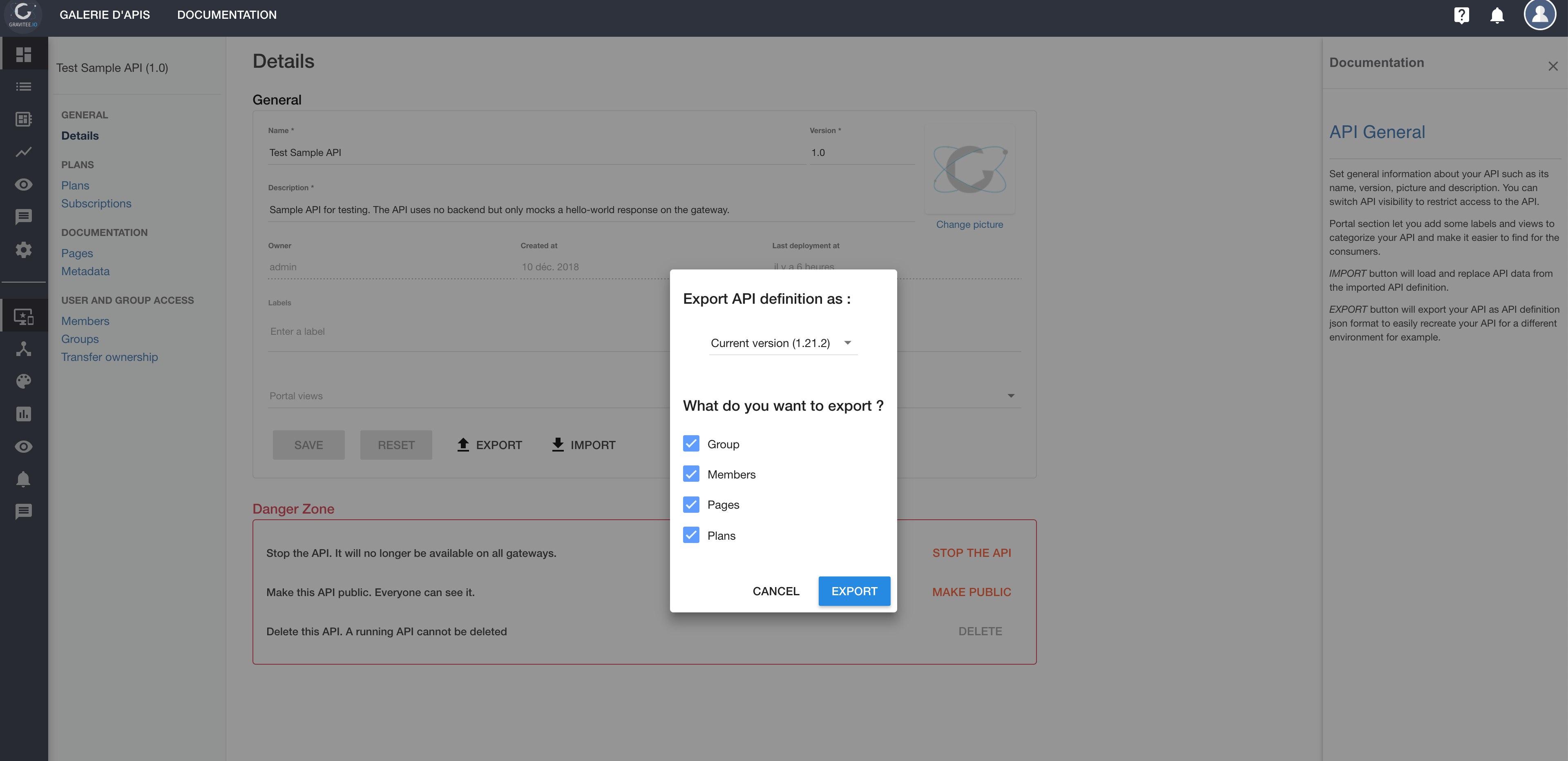 [management-ui] Close modal when clicking outside · Issue #1758 · gravitee-io/issues · GitHub