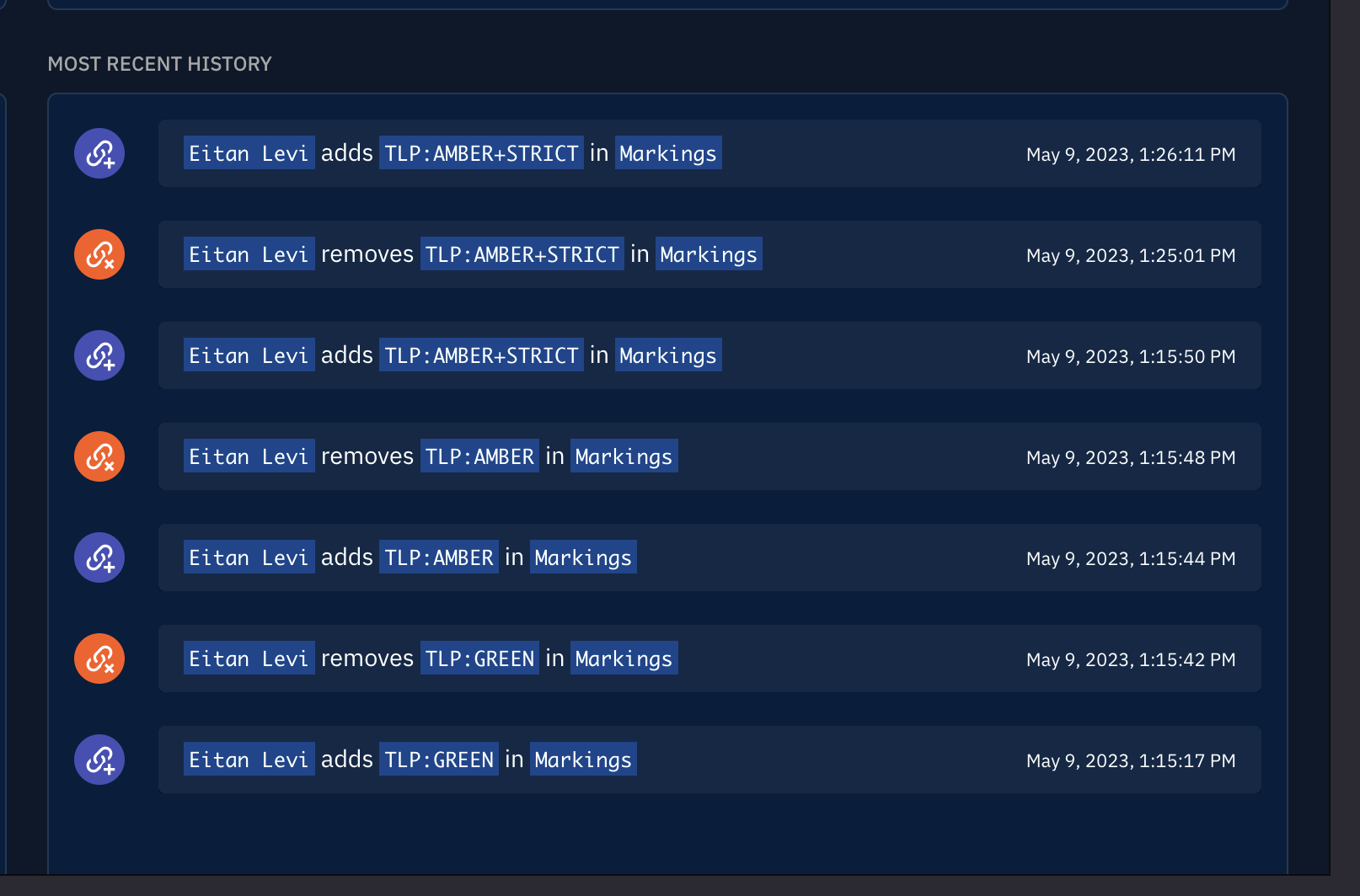 top:amber marking grants also access to top:amber+strict · Issue #3312 · OpenCTI-Platform ...