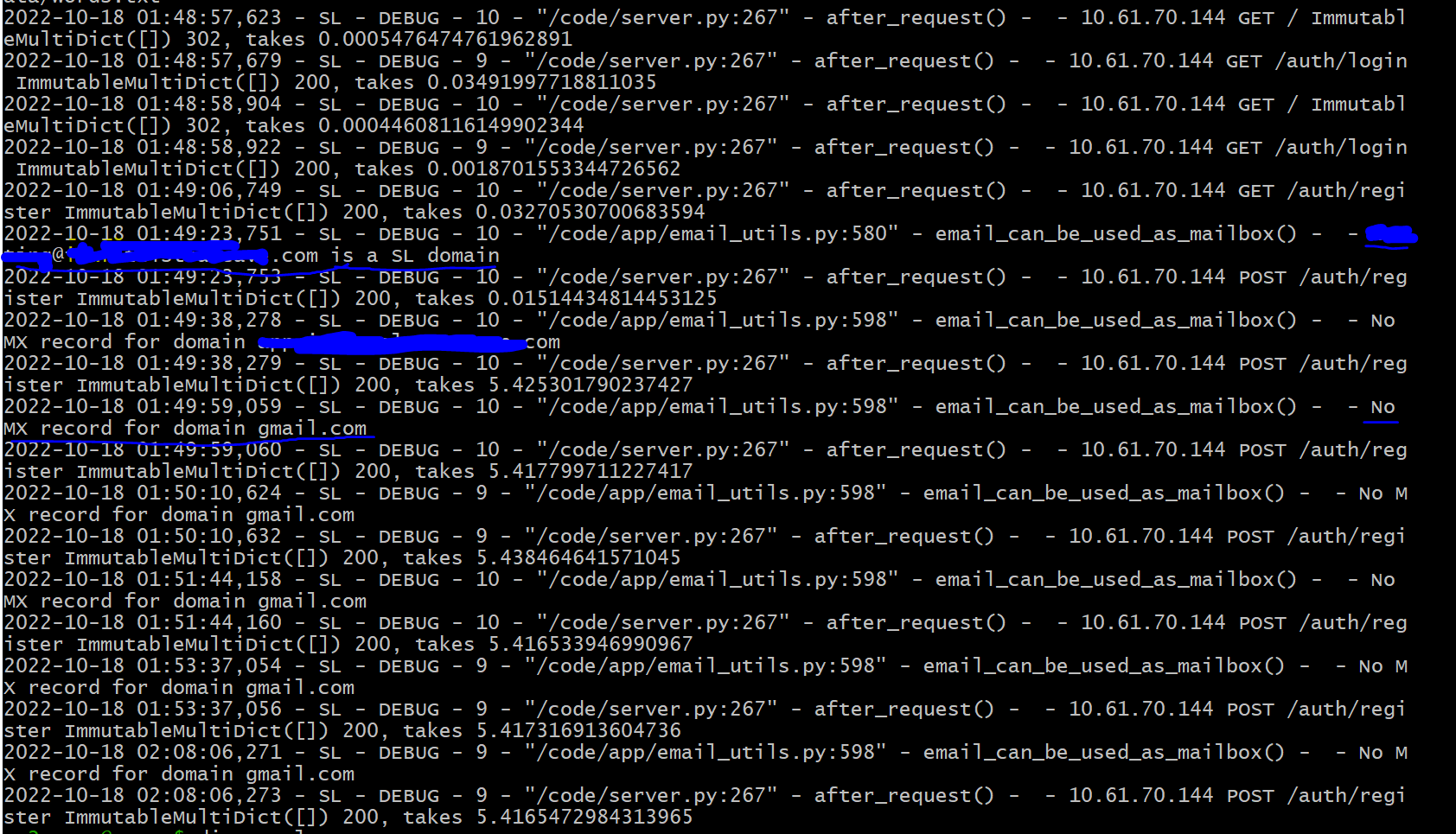 Cannot sign up an account. · simple-login app · Discussion #1354 · GitHub